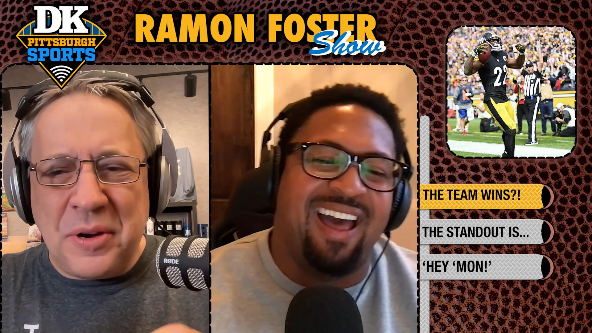 The Ramon Foster Show: WE beat Brady!