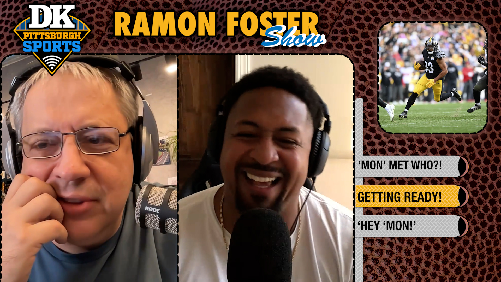 The Ramon Foster Show: Once a team gets going ...