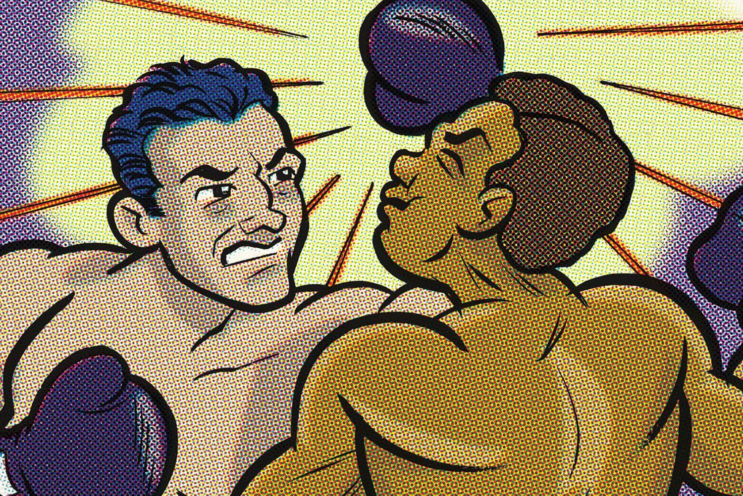 Cartoon Canon: Billy Conn's close call!