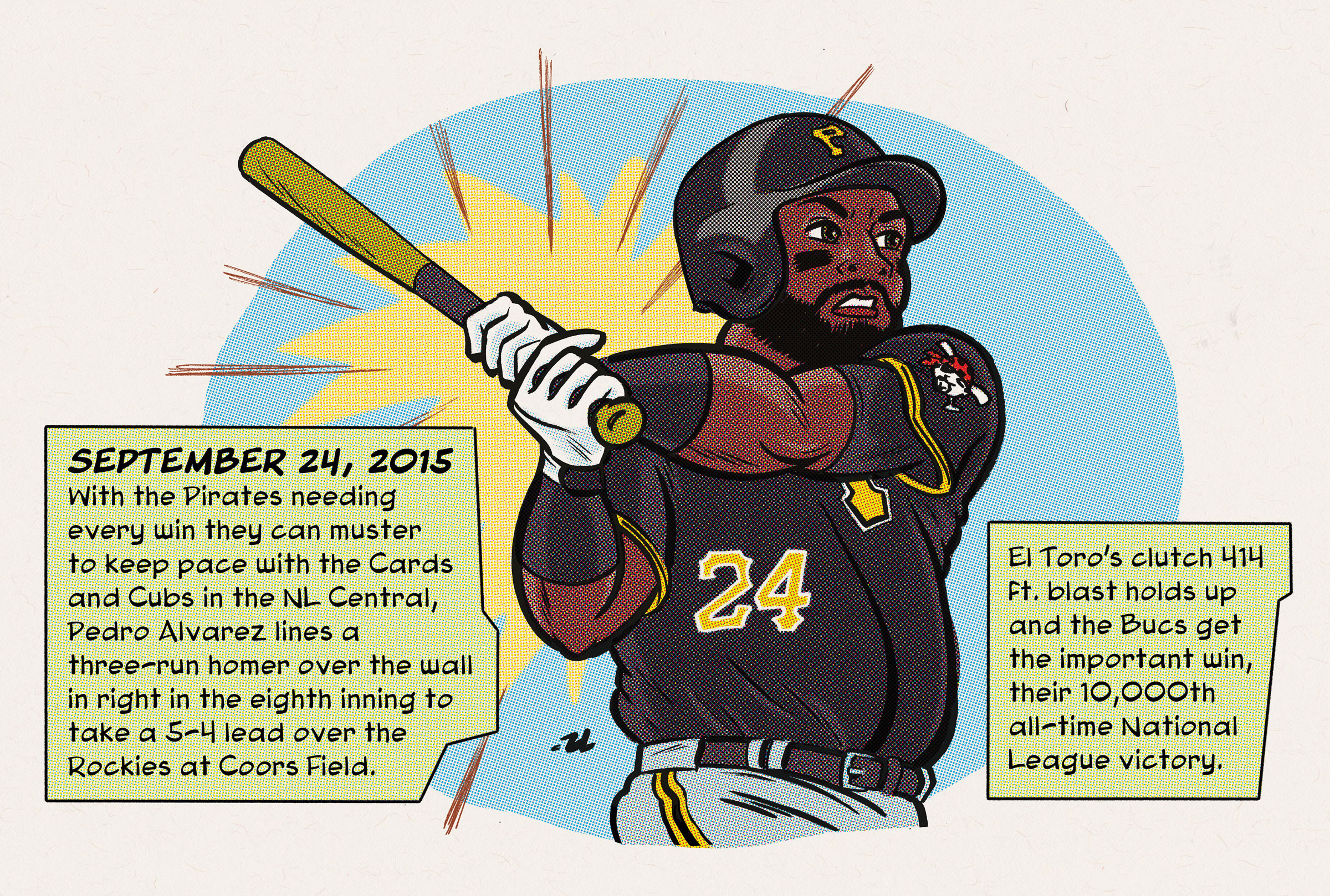 Cartoon Canon: El Toro's mile high blast!