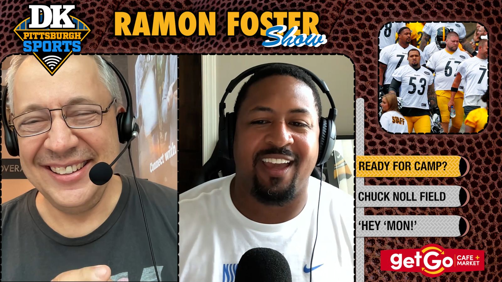 The Ramon Foster Steelers Show: It's almost time for camp!