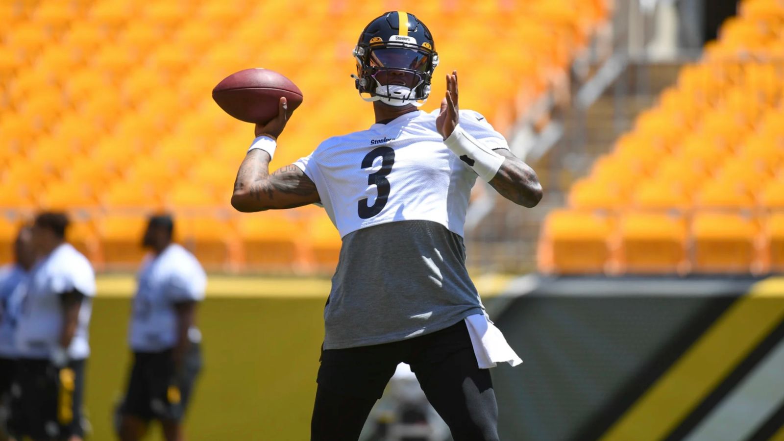 Dwyane Haskins just wants to focus on football with the Steelers