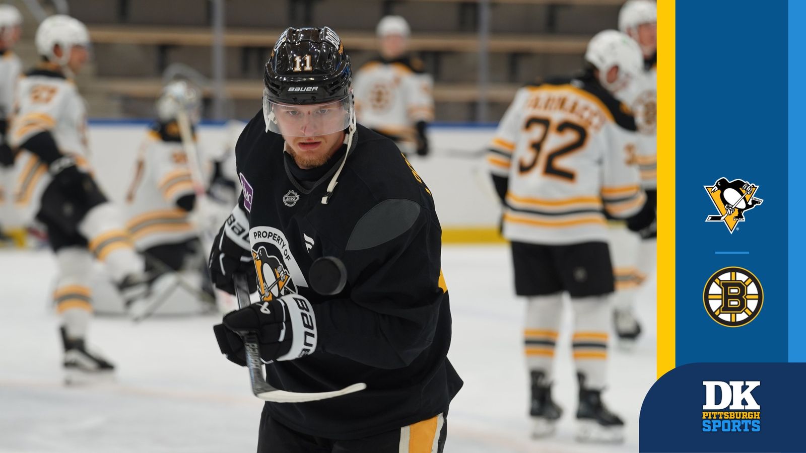 Penguins vs. Bruins, Prospects Challenge, 12 p.m. Penguins vs. Bruins, Prospects Challenge, 12 p.m.