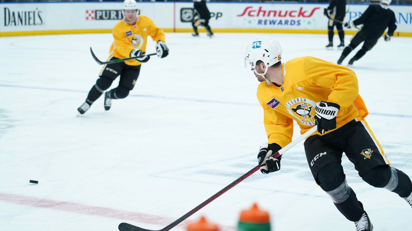 Penguins practice, 12 p.m.