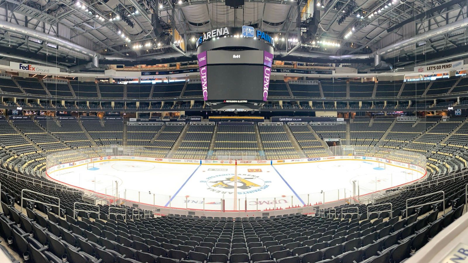 Penguins practice, 11 a.m.