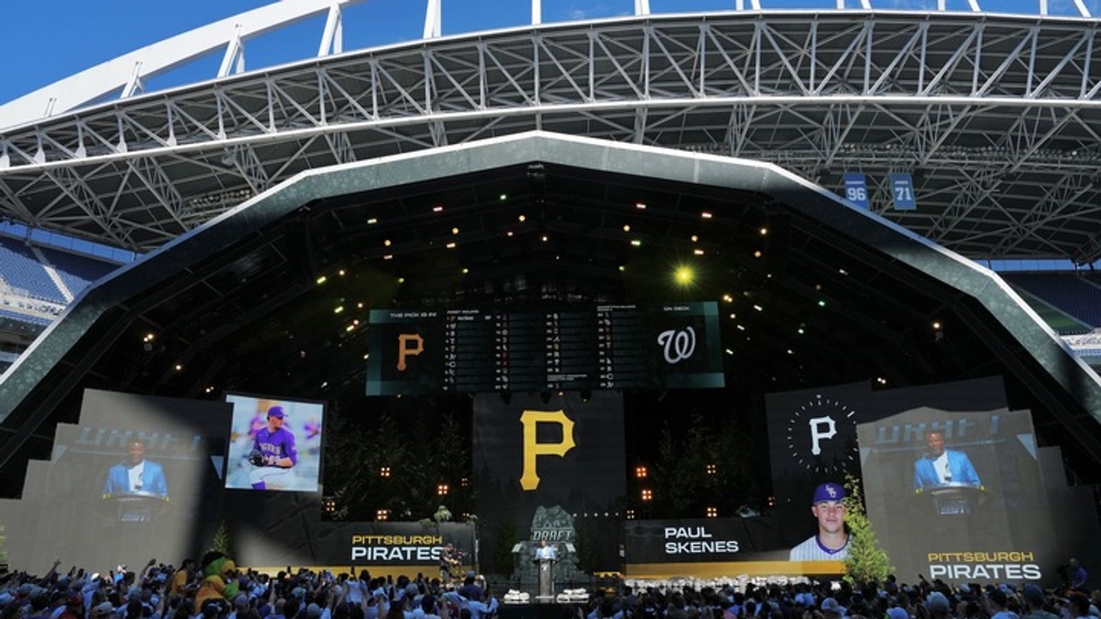 Pirates take Paul Skenes with first pick in draft