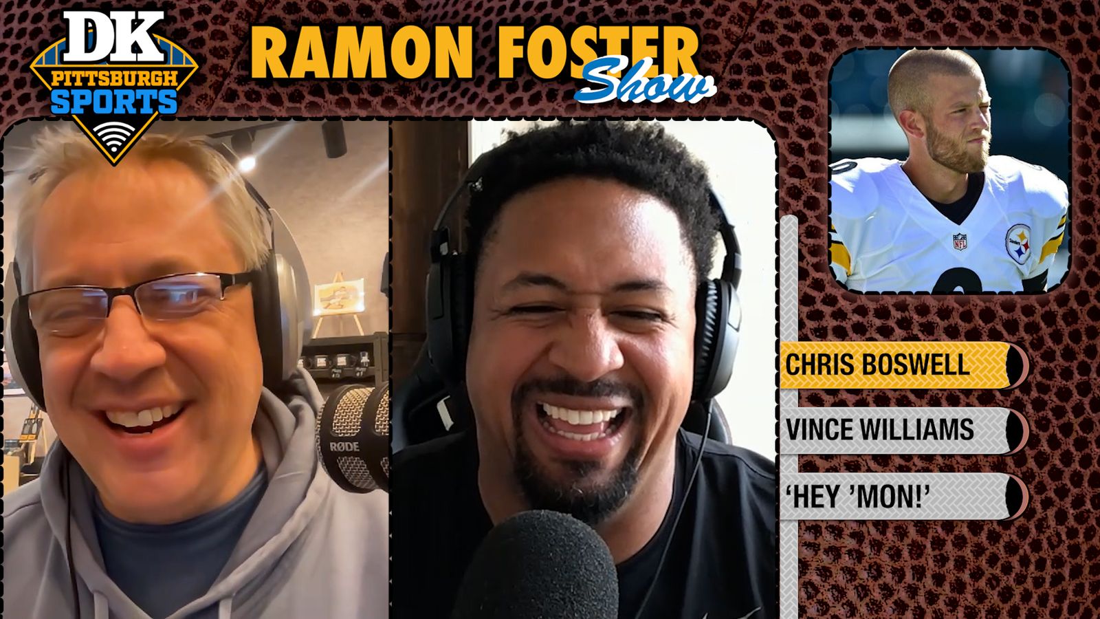 The Ramon Foster Show: Good old-fashioned football talk!
