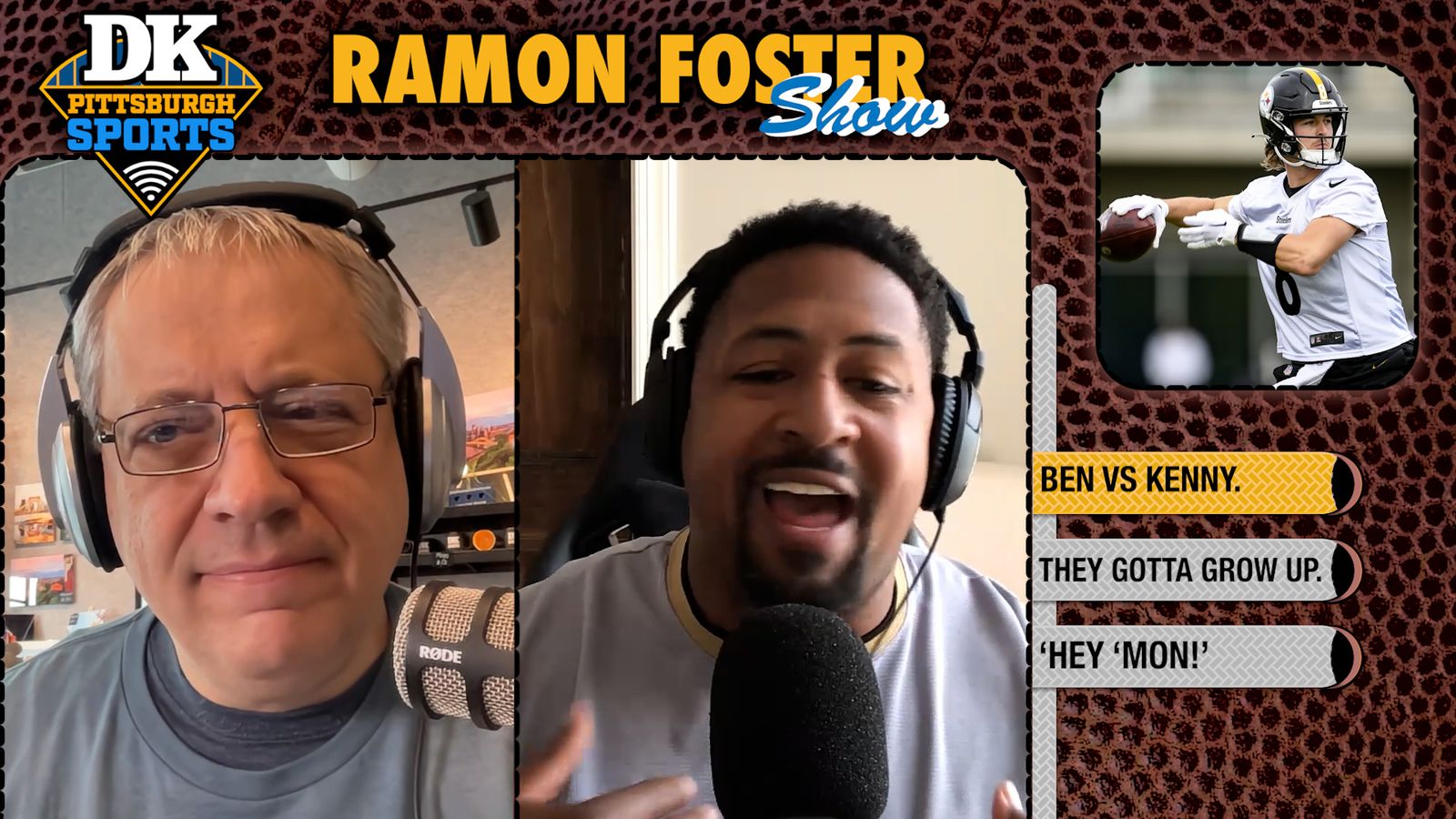 The Ramon Foster Show: Kenny vs. Ben? (Nah, not really!)