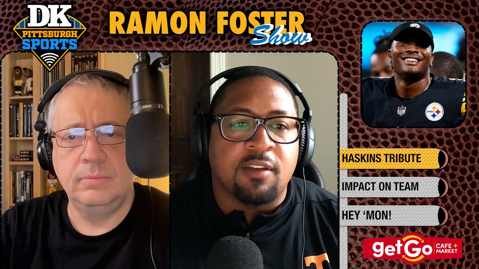 The Ramon Foster Steelers Show: A tribute to Dwayne Haskins