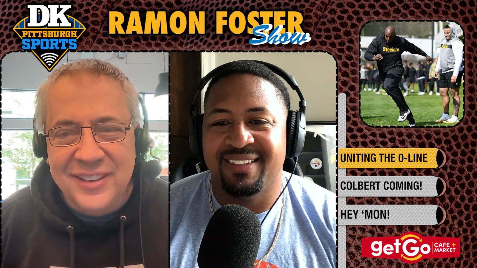 The Ramon Foster Show: Getting the O-line together