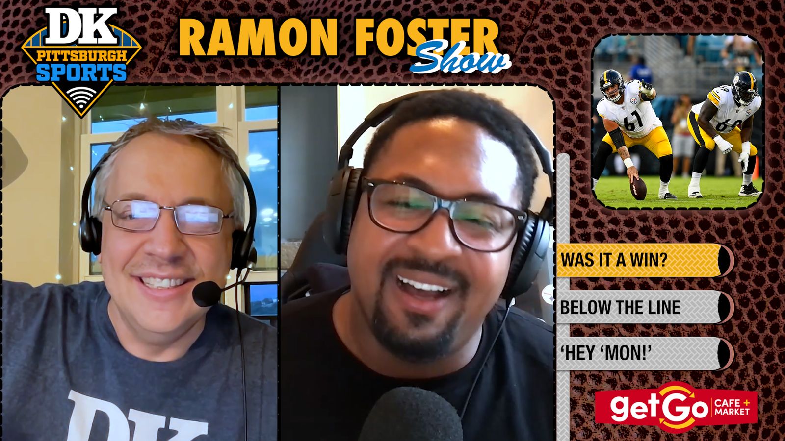 The Ramon Foster Steelers Show: Left guard to left out