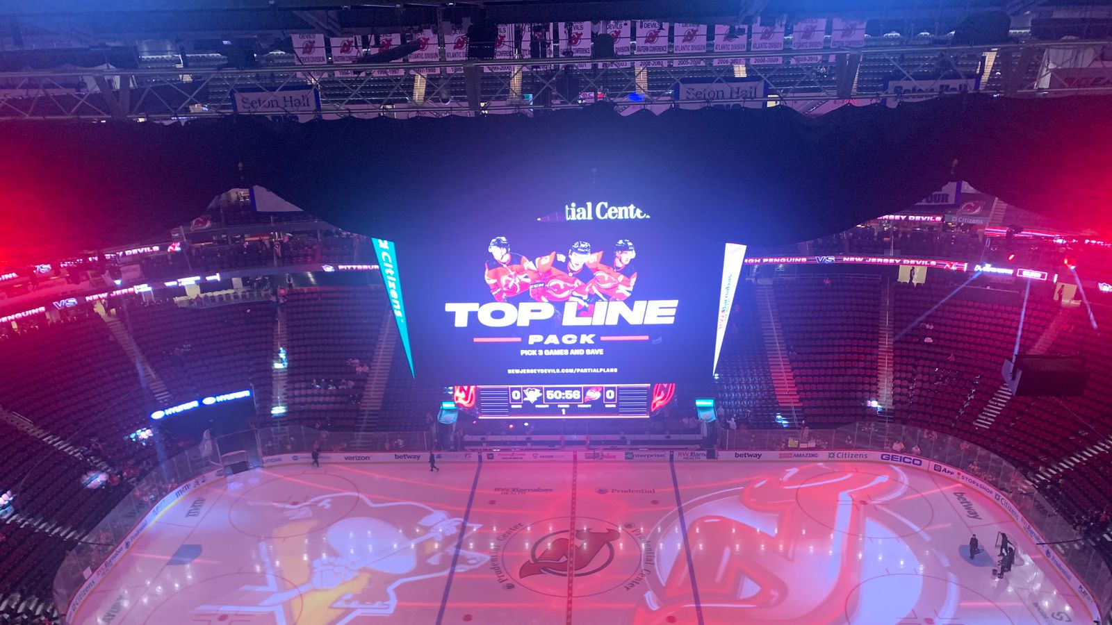 Penguins vs. Devils, 7:08 p.m.